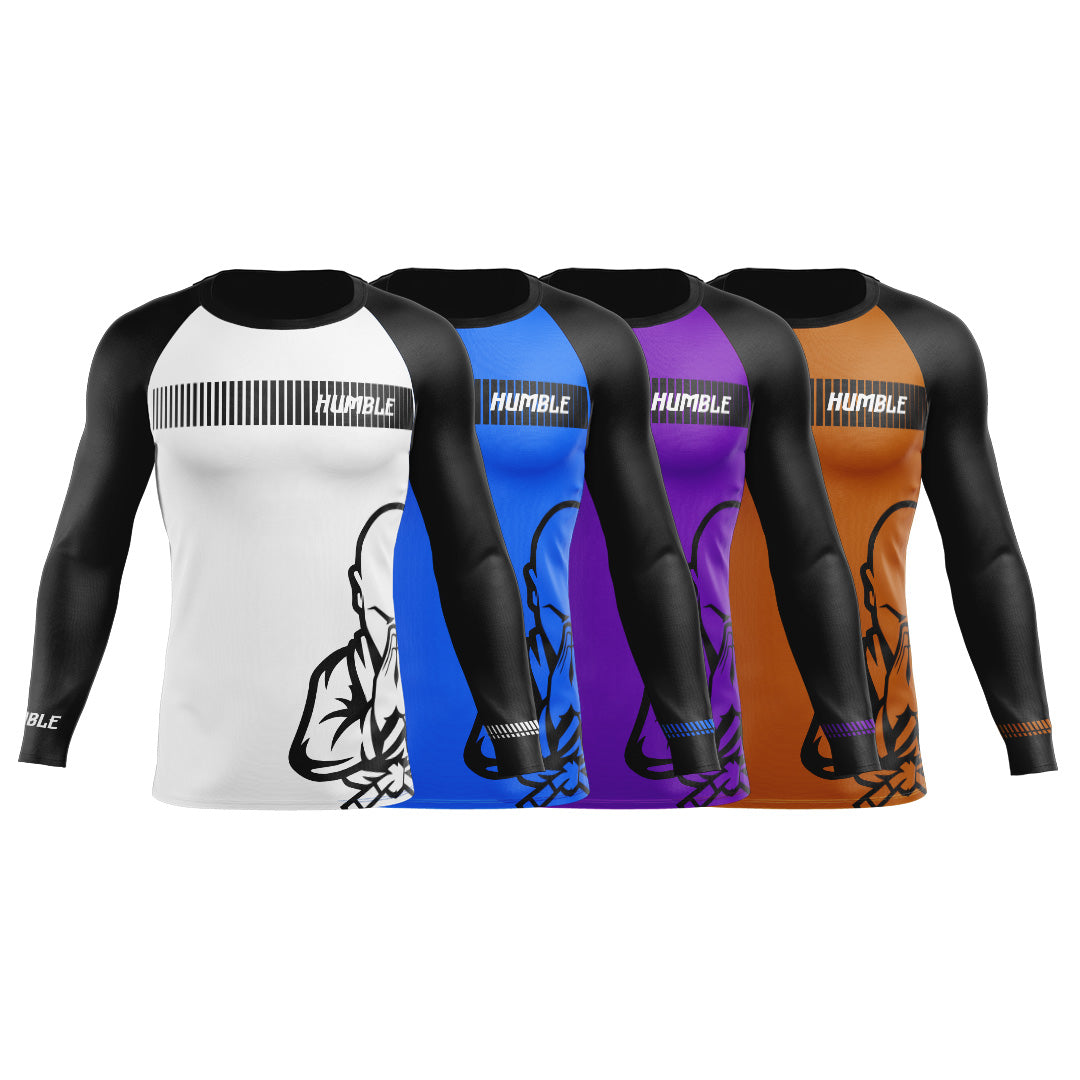 Long Sleeve Ranked Rash guards – Humble Fightwear